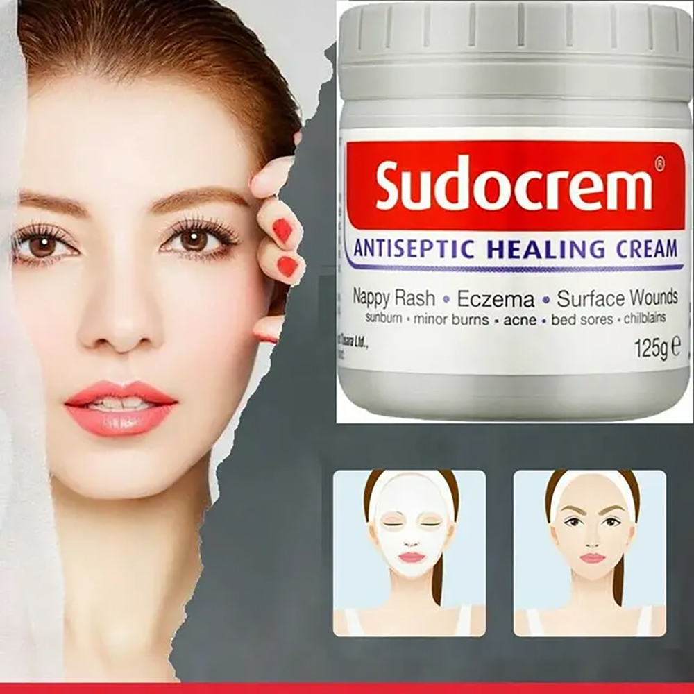 Barrier Cream Sudocrem Antiseptic Healing Cream - 125g Tube For Diaper ...